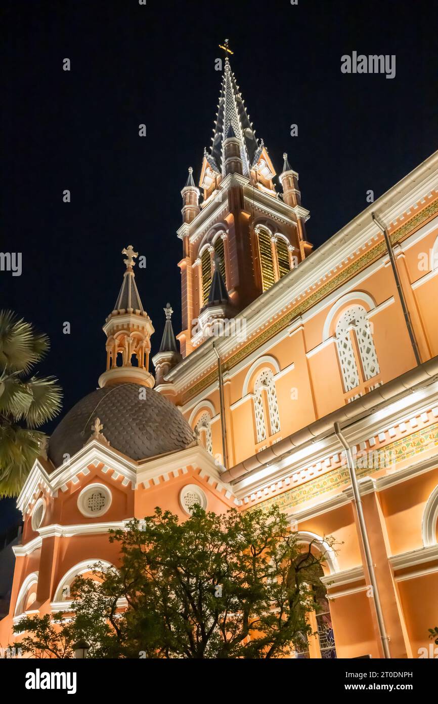 Tan Dinh Church (Pink Church) Ho Chi Minh City, Vietnam Stock Photo - Alamy