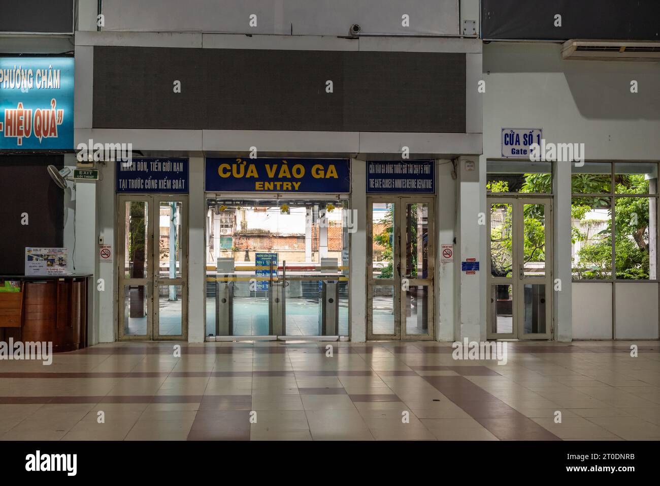 Ga Saigon (Saigon Railway Station), Ho Chi Minh City, Vietnam Stock ...