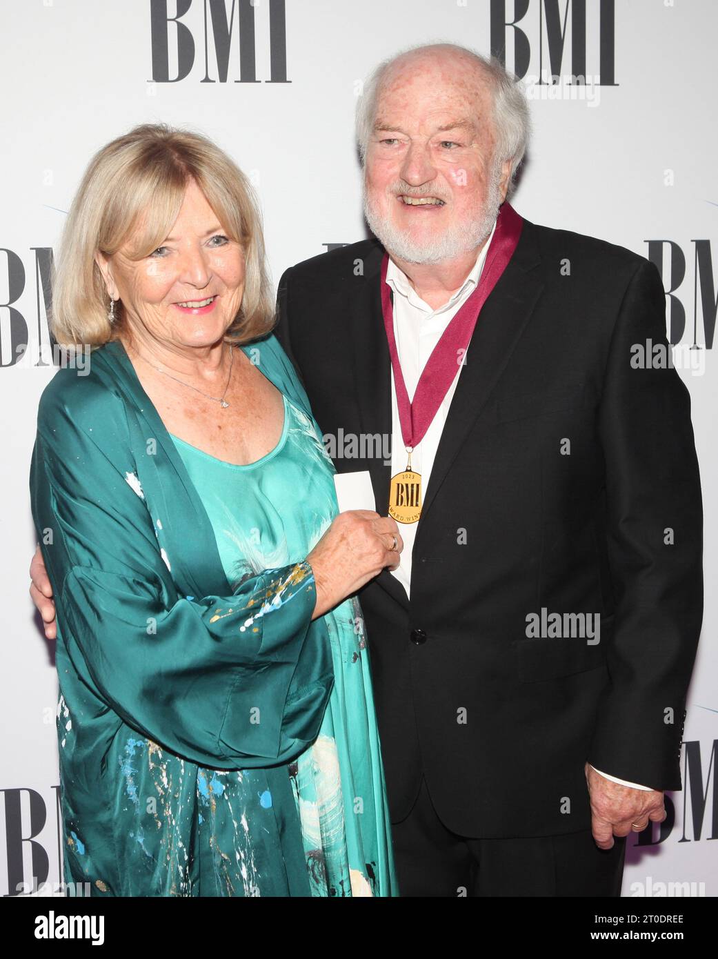 London, UK. Graham Lyle and wife Pat at the BMI London Awards 2023 ...