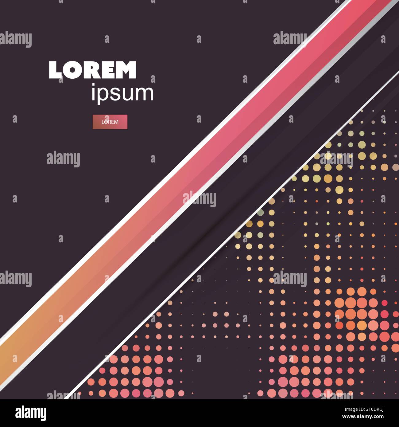 Abstract Brown and Colorful Spotted, Background, Brochure Template ...