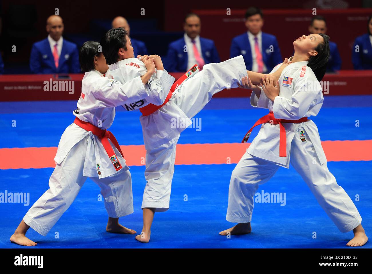 Hangzhou, China's Zhejiang Province. 6th Oct, 2023. Team Malaysia ...