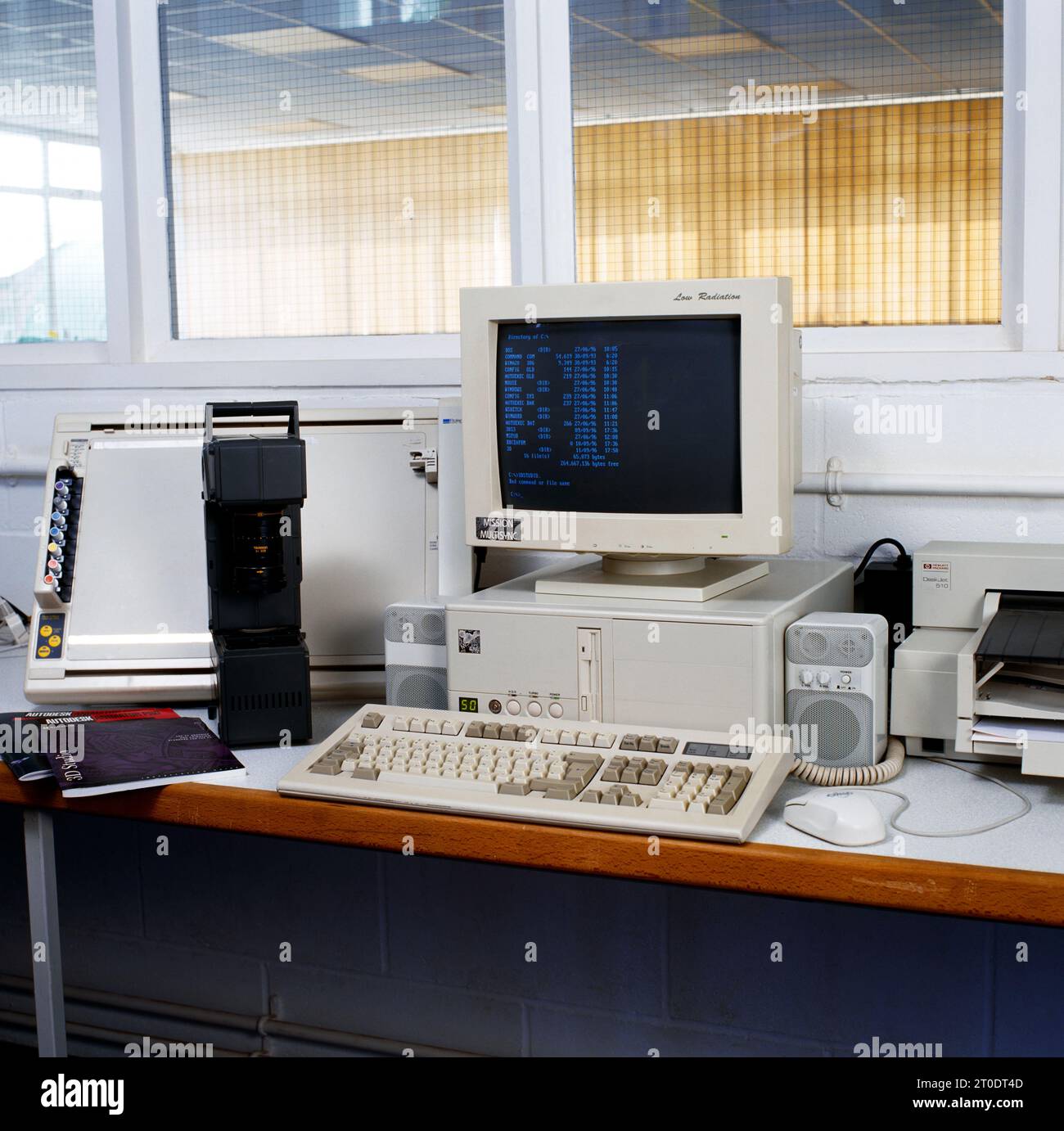 Multimedia Set Up - Computer, Printer, Speakers, Keyboard, and ...