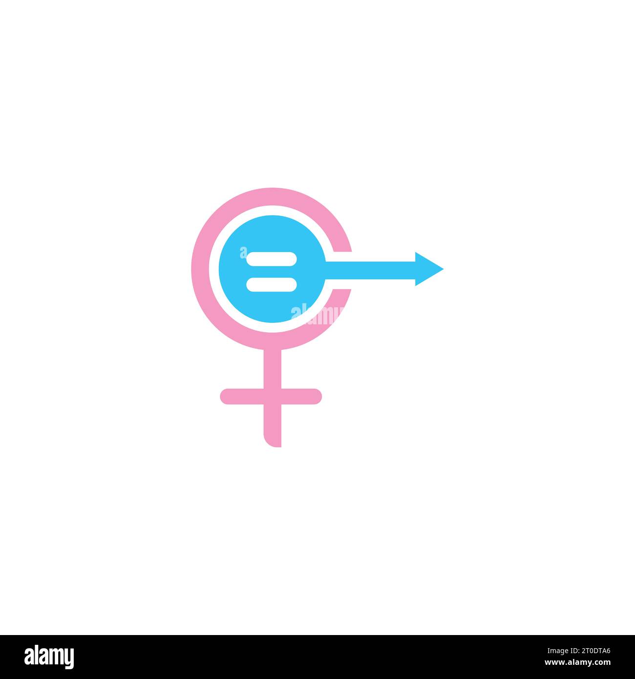 Gender equality symbol icon vector illustration design Stock Photo - Alamy