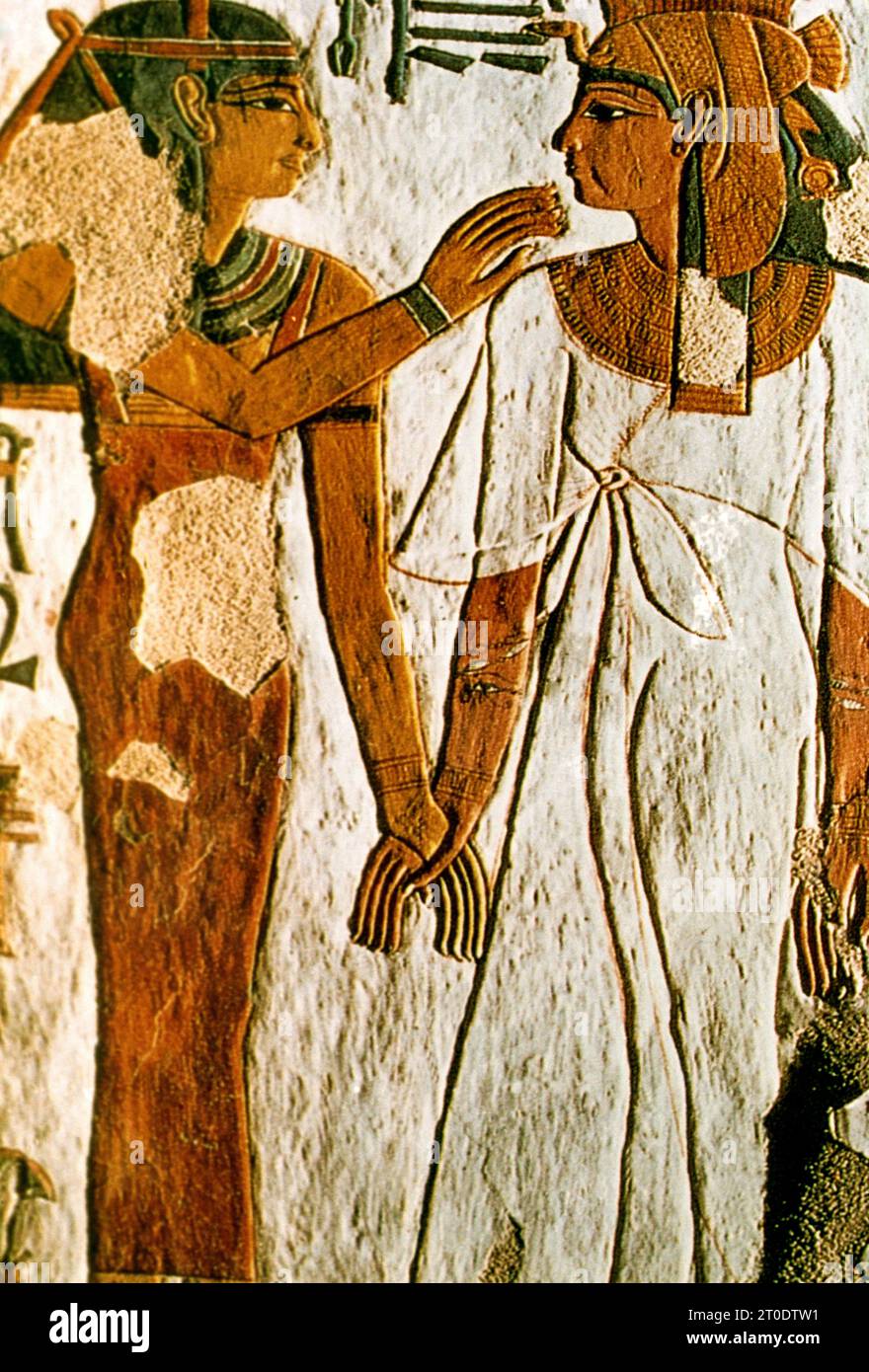 Luxor Egypt Valley of the Queens Tomb of Nefertari (QV66) Tomb ...