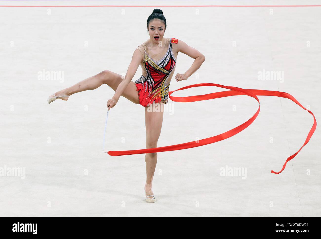 Hangzhou, China's Zhejiang Province. 6th Oct, 2023. Zhao Yating of ...