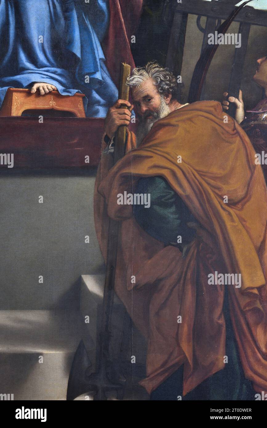 Ancona (Italy, Marche), Podesti Civic Art Gallery. Lorenzo Lotto ...