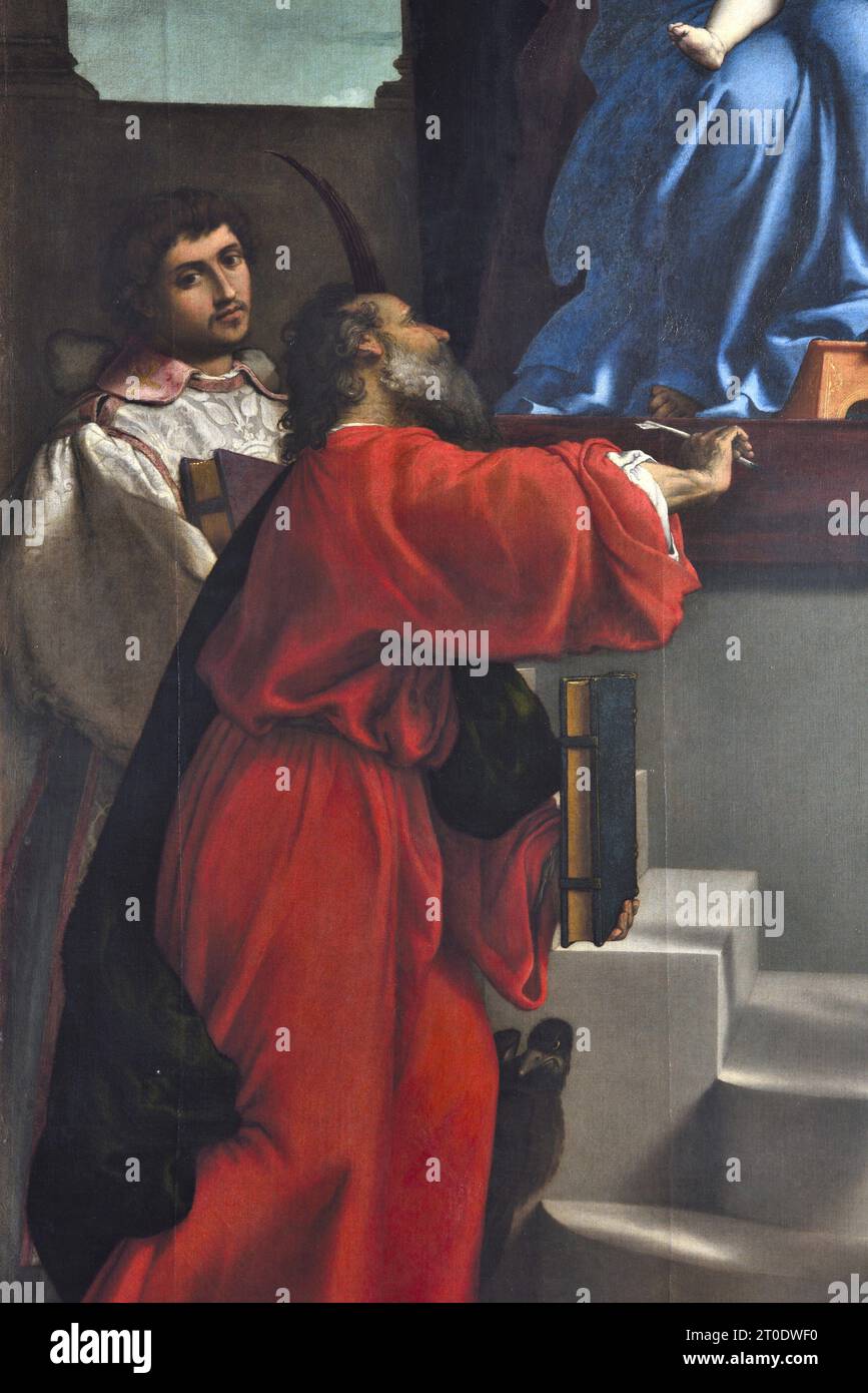 Ancona (Italy, Marche), Podesti Civic Art Gallery. Lorenzo Lotto ...