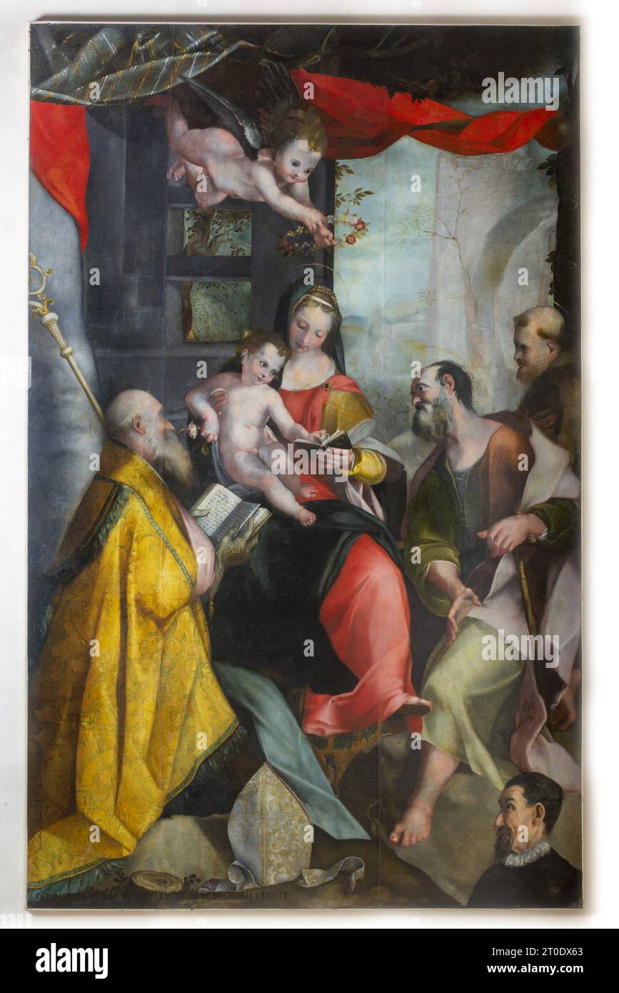 Madonna di san simone hi-res stock photography and images - Alamy