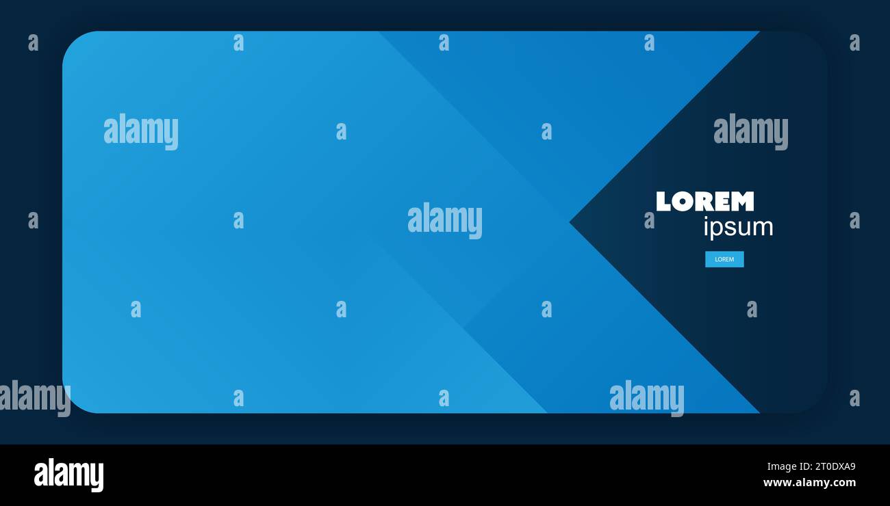 Abstract Blue Banner, Background, Poster or Landing Page Design, Multi ...