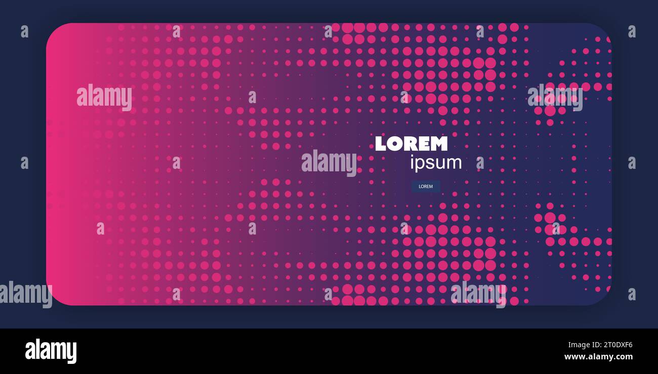 Dark Purple Header, Background, Futuristic Poster or Landing Page ...