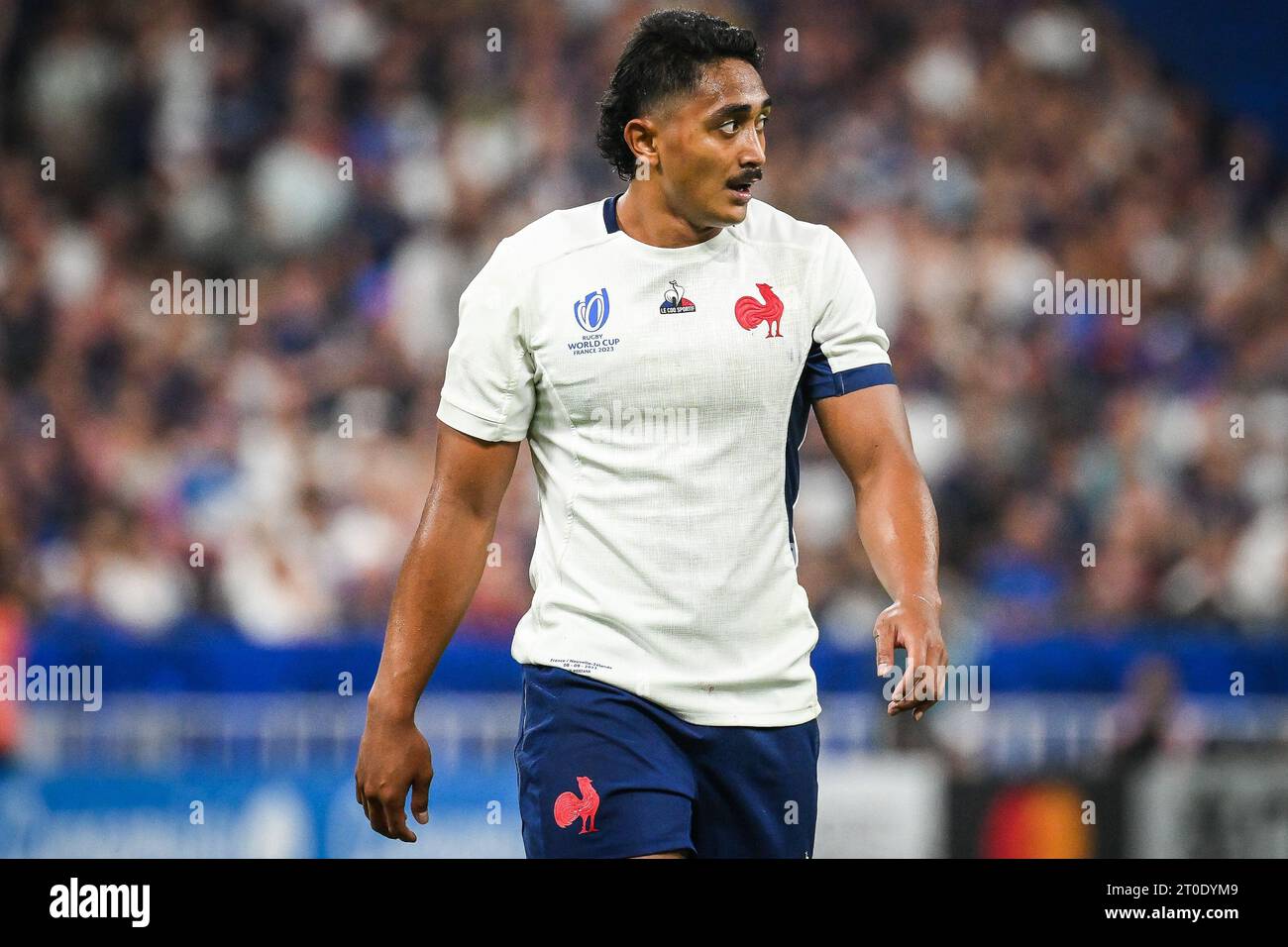 Yoram MOEFANA of France during the World Cup 2023, Pool A rugby union ...