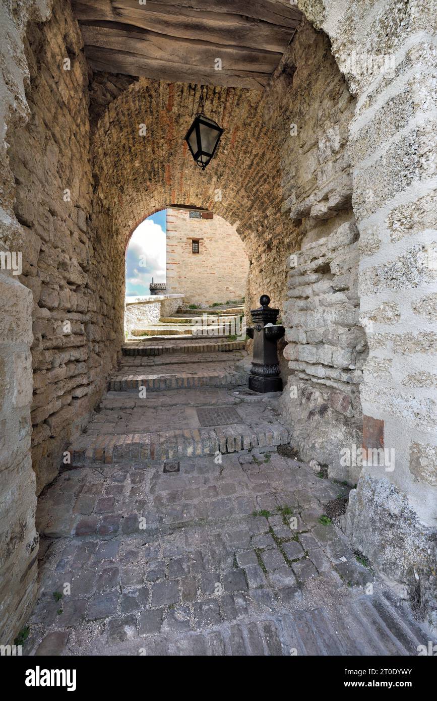 Borgo di Elcito, in the municipality of San Severino Marche (Italy ...