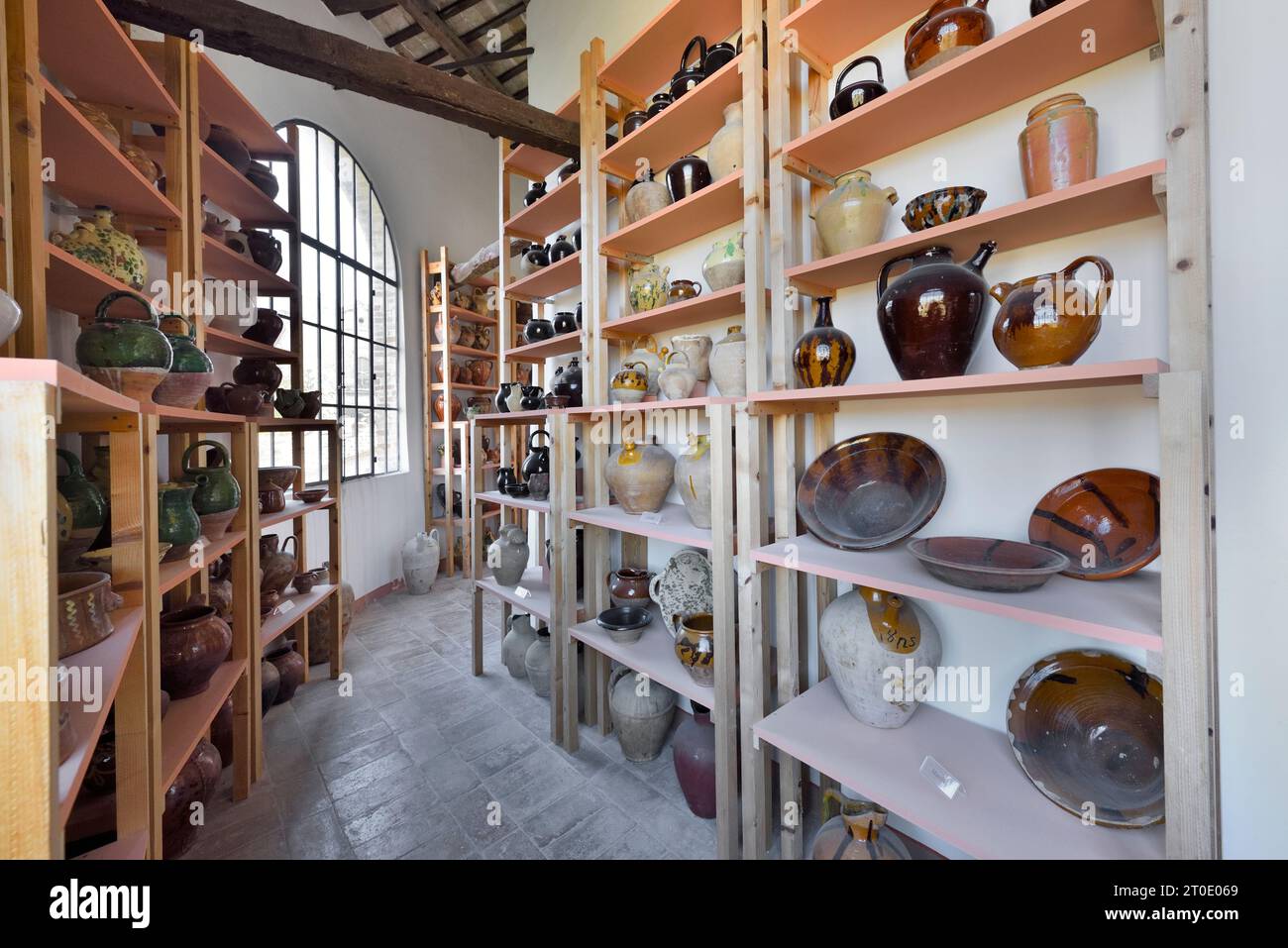 Urbania (Marche - Pu). Palazzo Ducale, Room 7. Torrione, collection of ...
