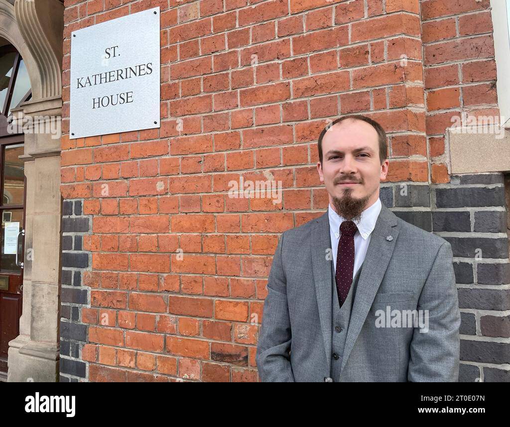Aaron Horsey outside Derby Coroners Court after the inquest into the ...