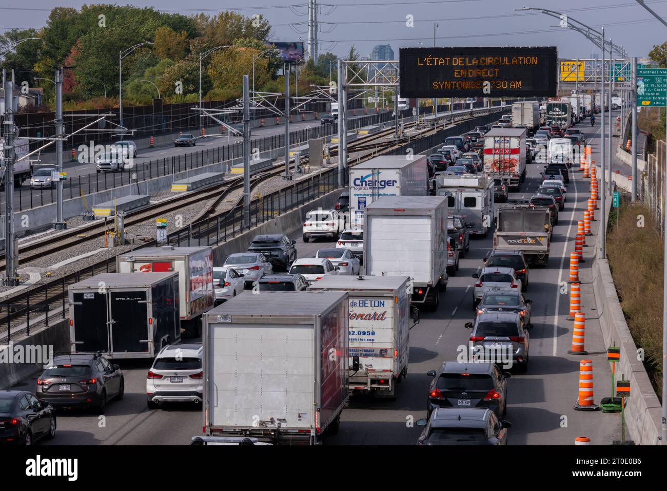 Traffic jam a 5 hi-res stock photography and images - Alamy