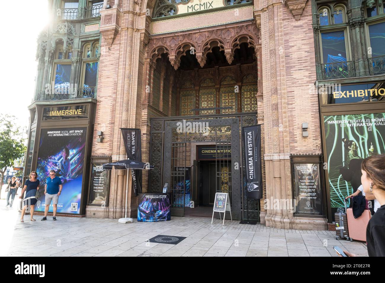 Cinema Mystica, Budapest, Hungary Stock Photo - Alamy