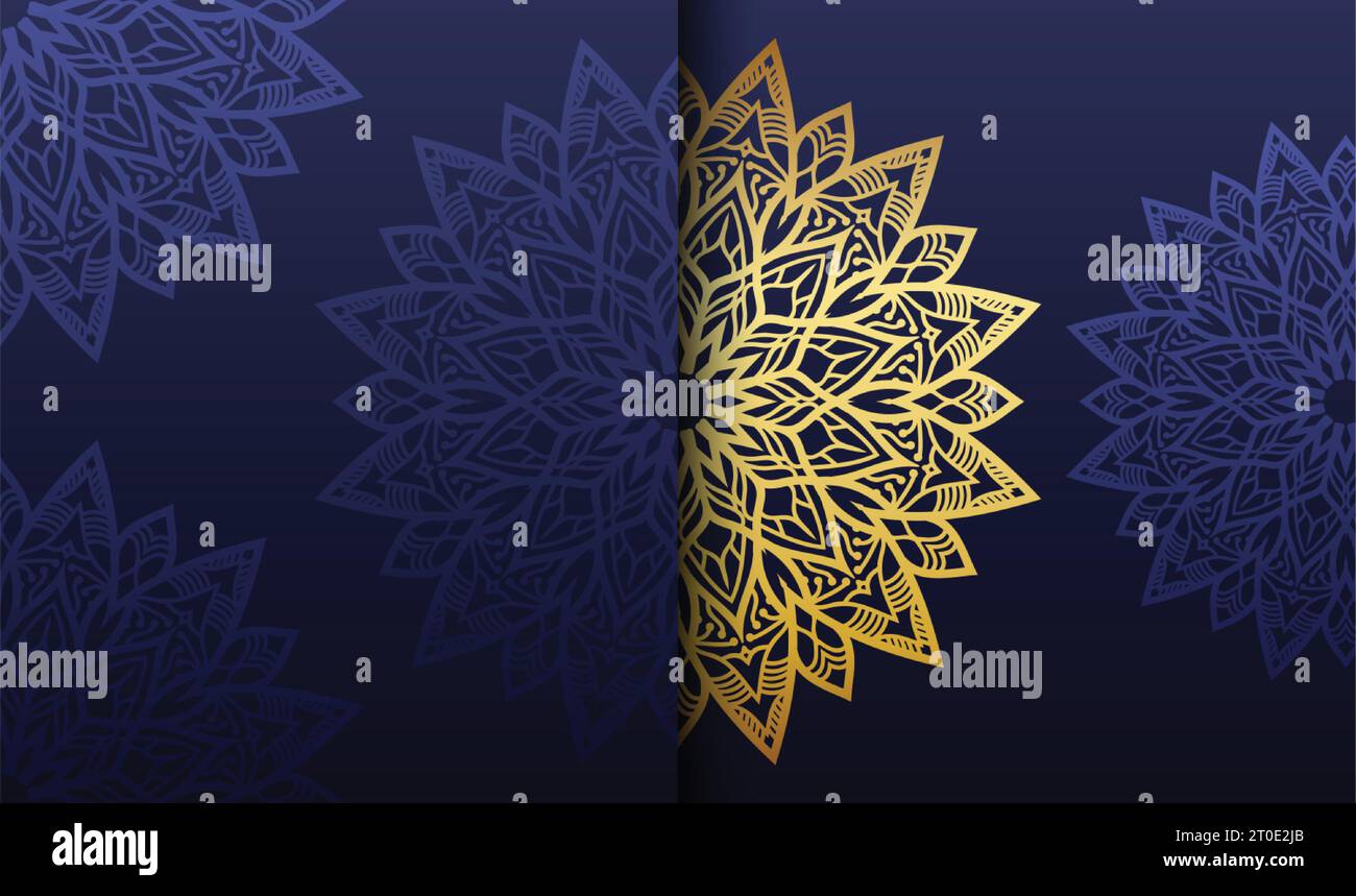 Vip mandala design Stock Vector Images - Alamy