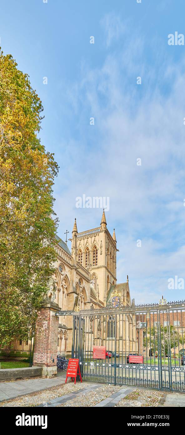 Historic, medieval college of St John's, University of Cambridge ...