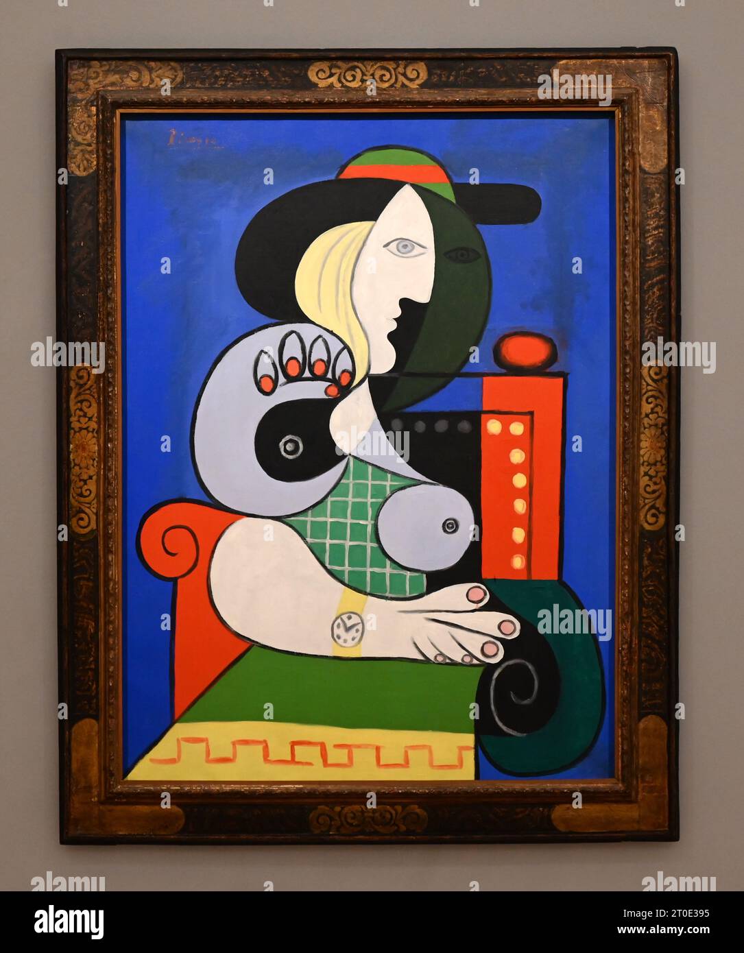 Pablo Picasso's Femme a la montre , from 1932 ,the artist's golden year ,goes on view to the ...