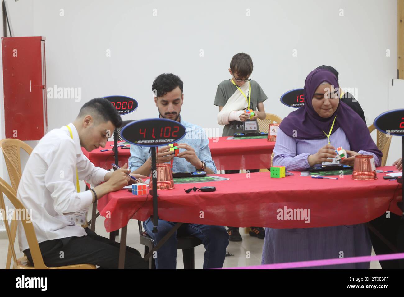 Rubik s Cube Competition Takes Place in Bethlehem s Aida Camp Bethlehem ...