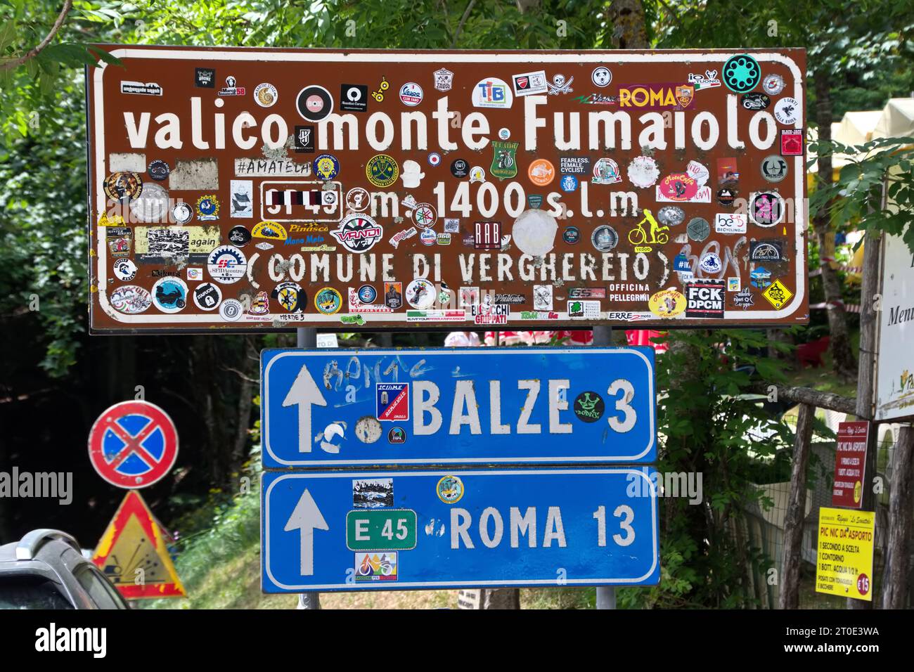 Cartello Stradale Esagonale