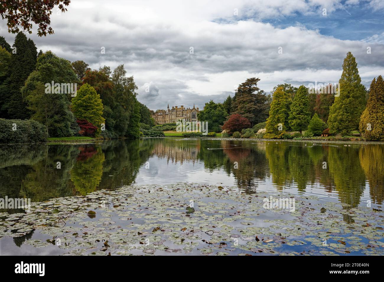 Sheffield Park East Sussex England UK Stock Photo - Alamy