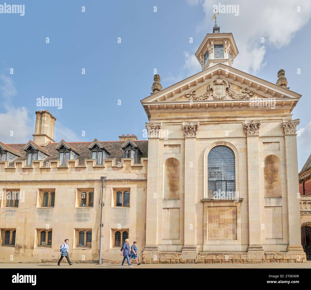 Chapel at the historic, medieval college of Pembroke, University of ...