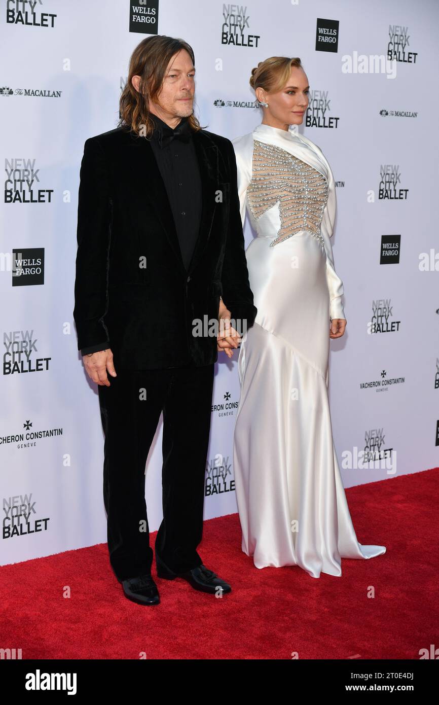 Norman Reedus and Diane Kruger attend the New York City Ballet's 2023 ...