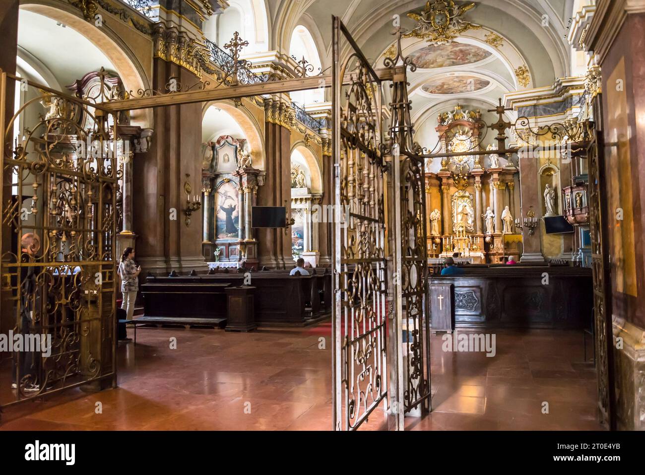 Inner-City Church of the Franciscans, a Baroque Roman Catholic Church ...
