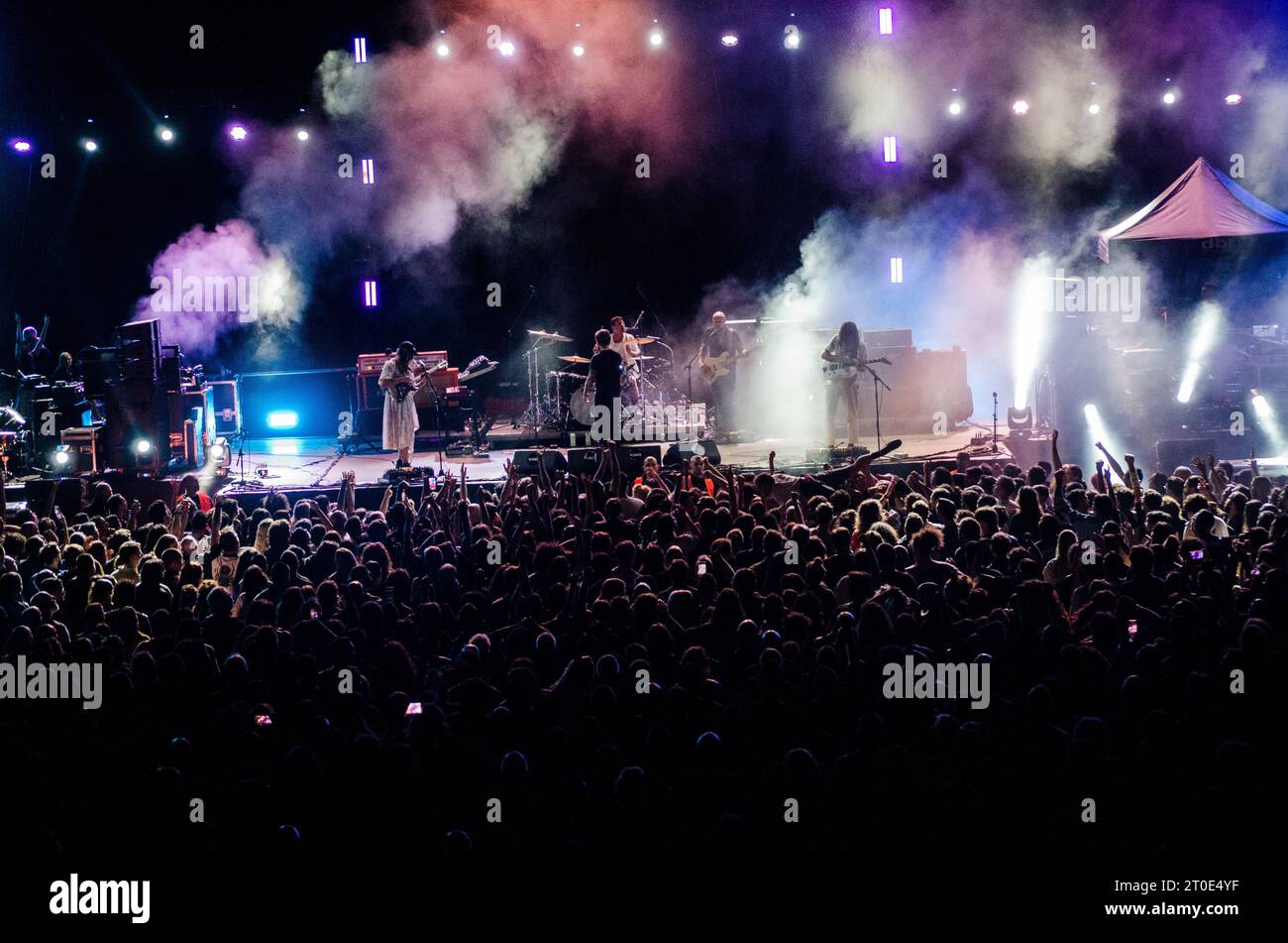 Idles performing at Plisskën Festival in Athens (Vraxon Theatre ...
