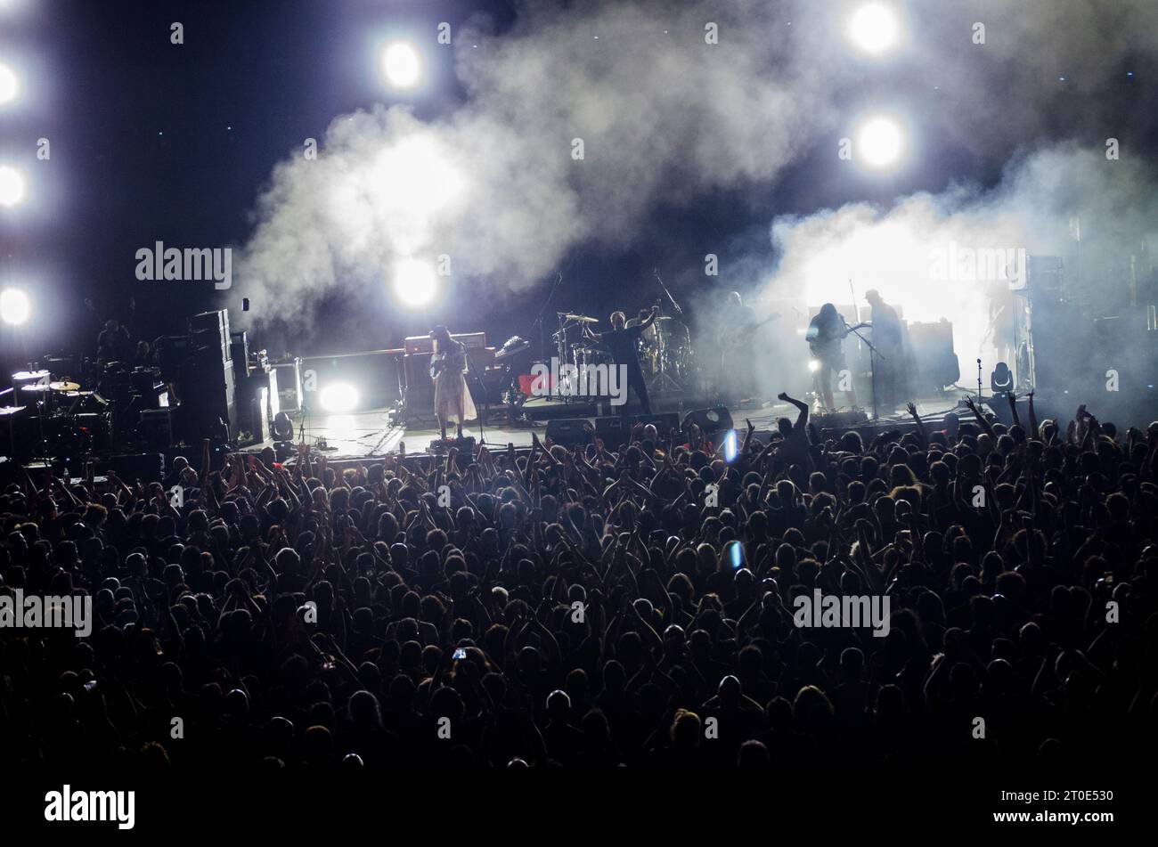 Idles performing at Plisskën Festival in Athens (Vraxon Theatre ...