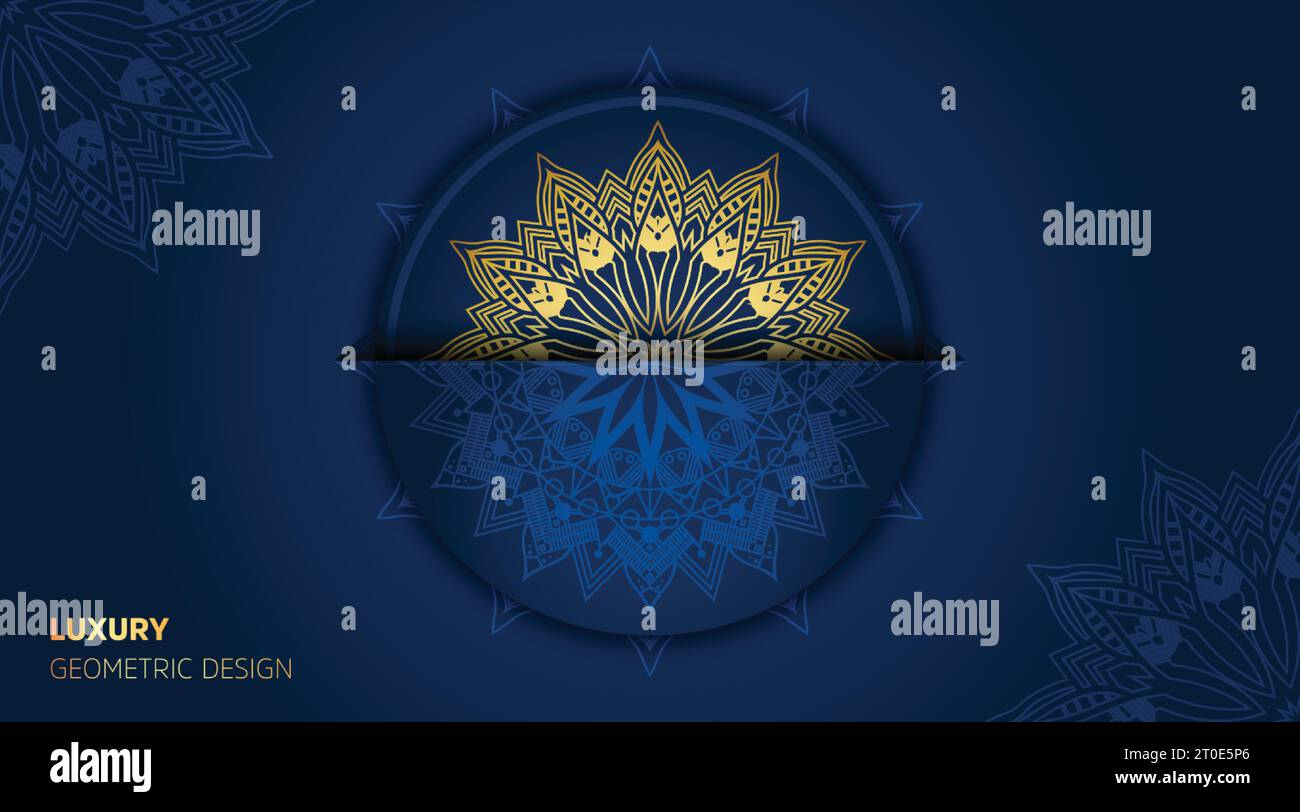 Vip mandala design Stock Vector Images - Alamy