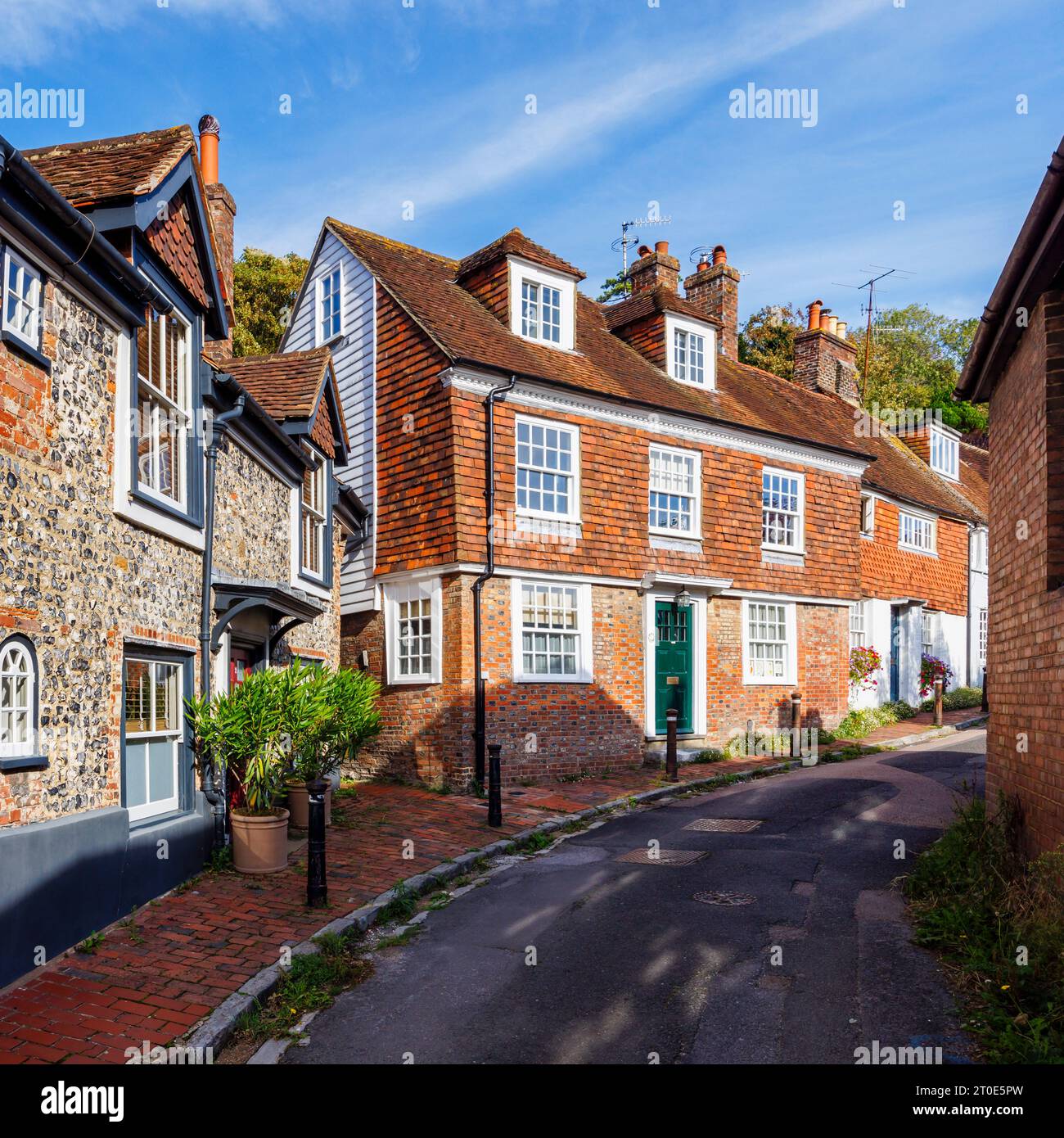 Historic local style buildings, houses and cottages in Chapel Hill in ...