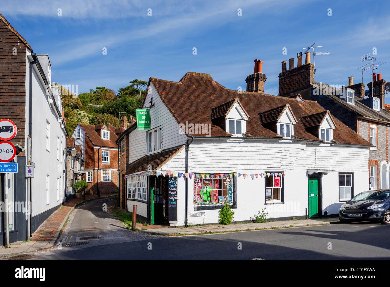 Bag of Books children's bookshop and local style buildings in South ...