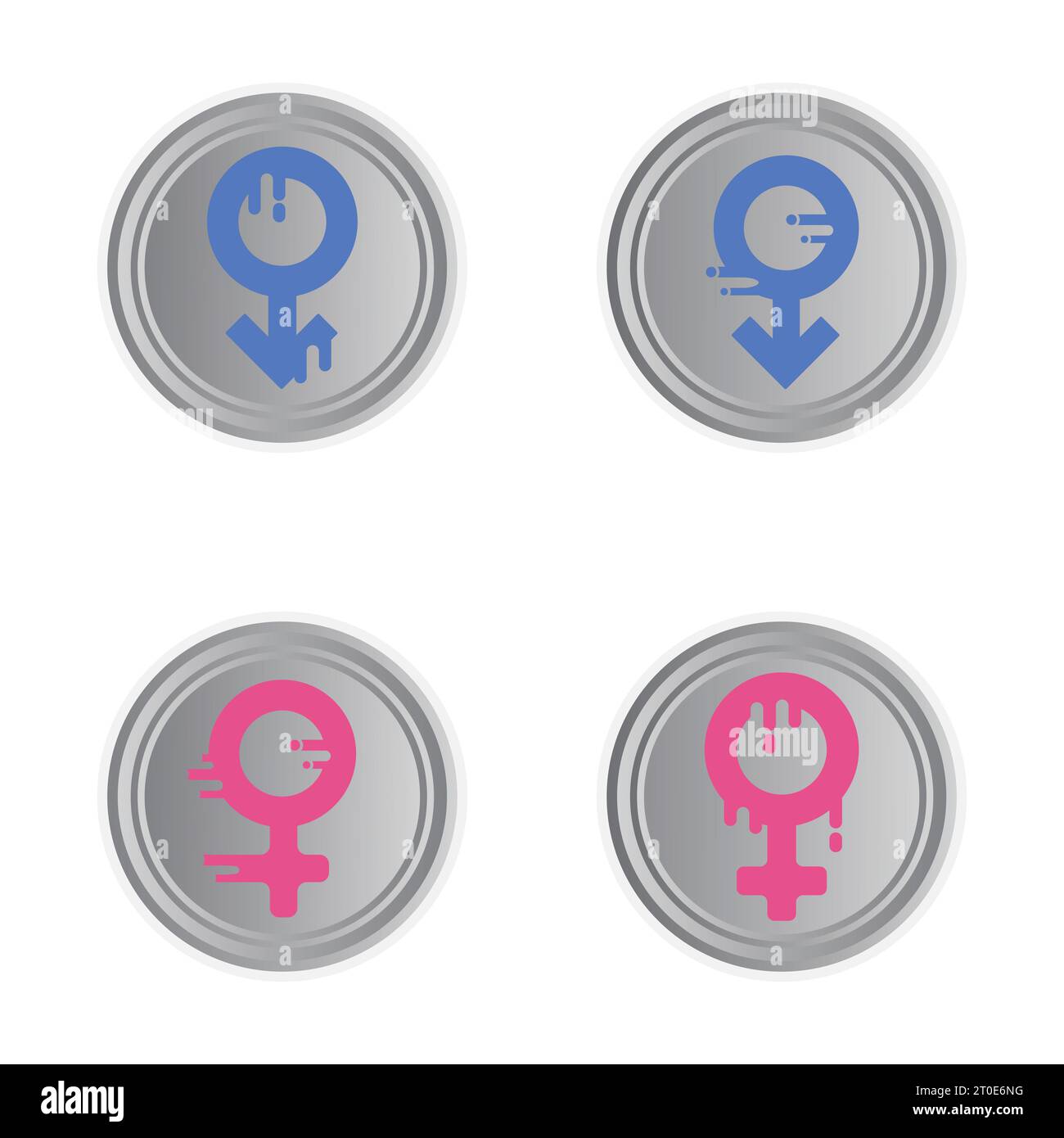 Gender equality symbol hi-res stock photography and images - Alamy