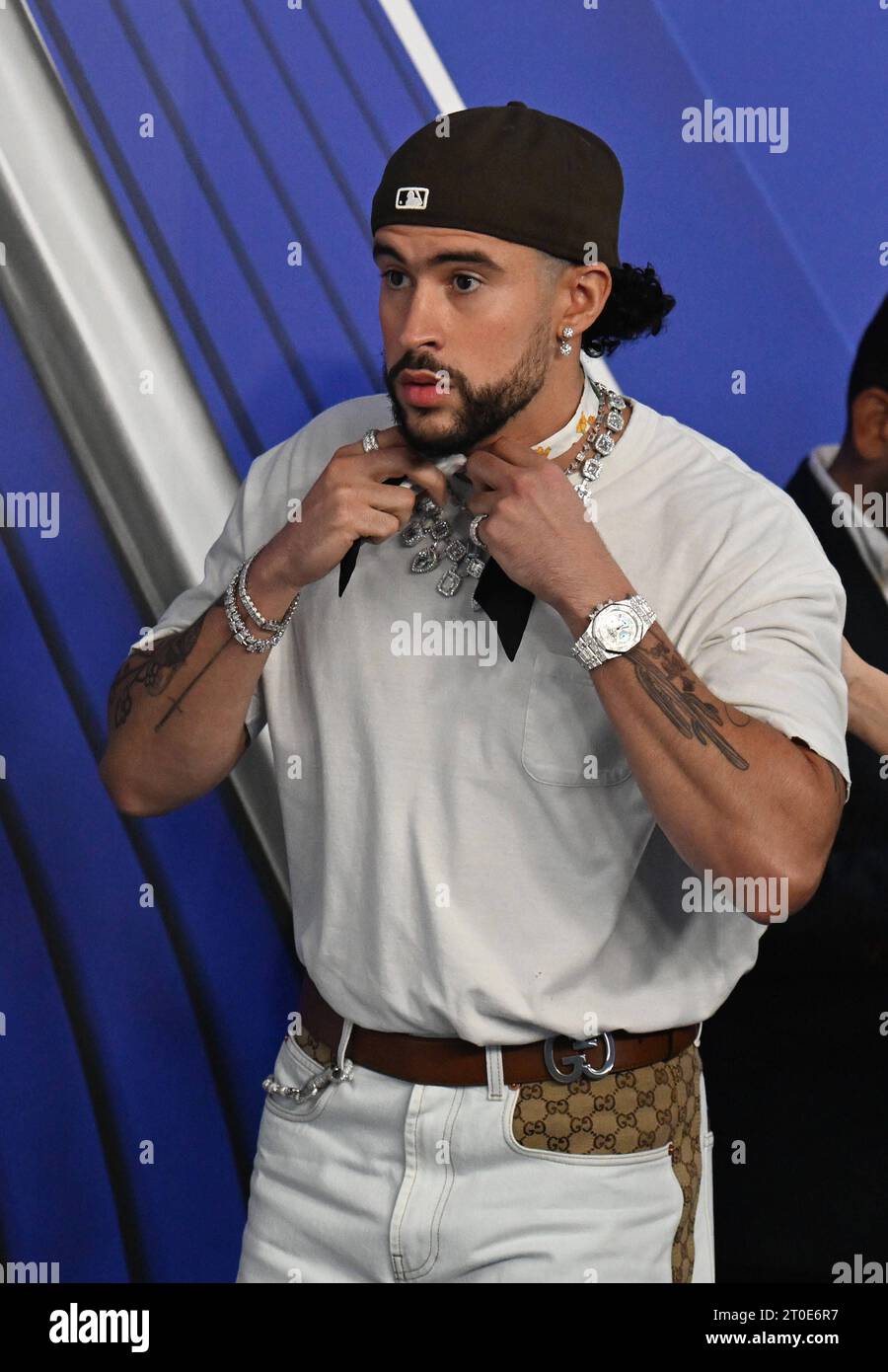 CORAL GABLES, FL - OCTOBER 5: Bad Bunny at the 2023 Billboard Latin ...