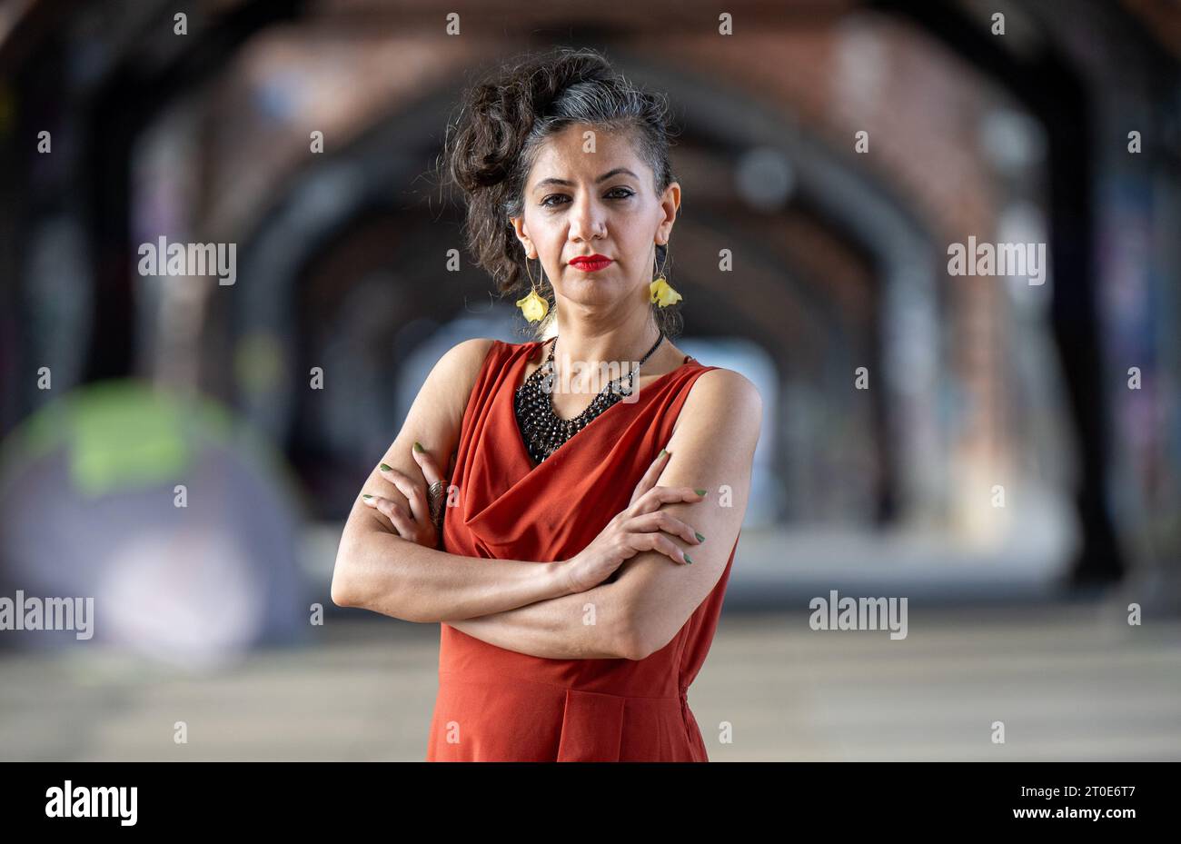 PRODUCTION - 21 August 2023, Berlin: Mina Khani, queer feminist ...