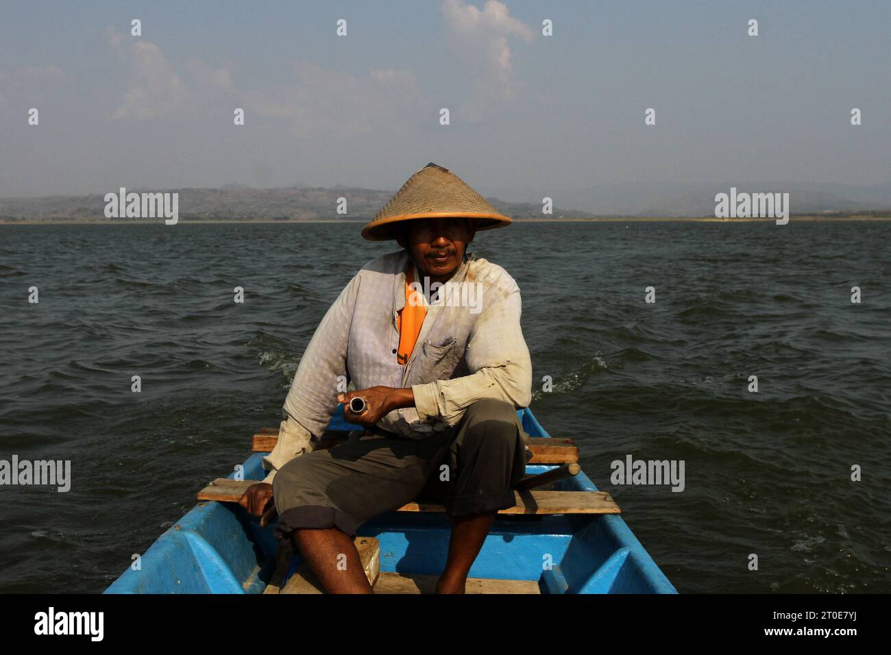 Wonogiri, Central Java, Indonesia. 6th Oct, 2023. MISWANTO (57), a ...