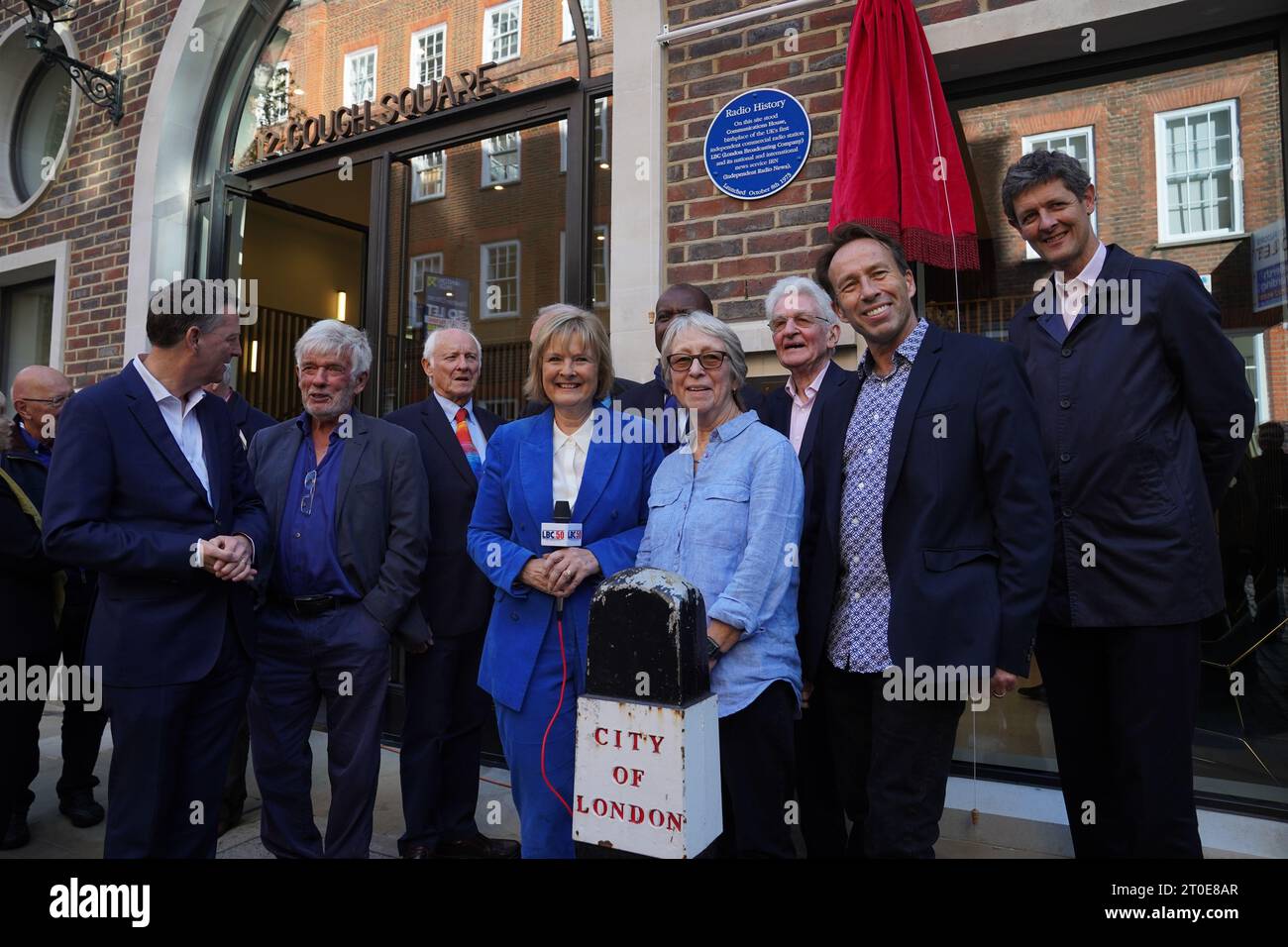 (left to right) Mark Eastern, Peter Alan, Dicky Arbiter, Martha Kearney ...