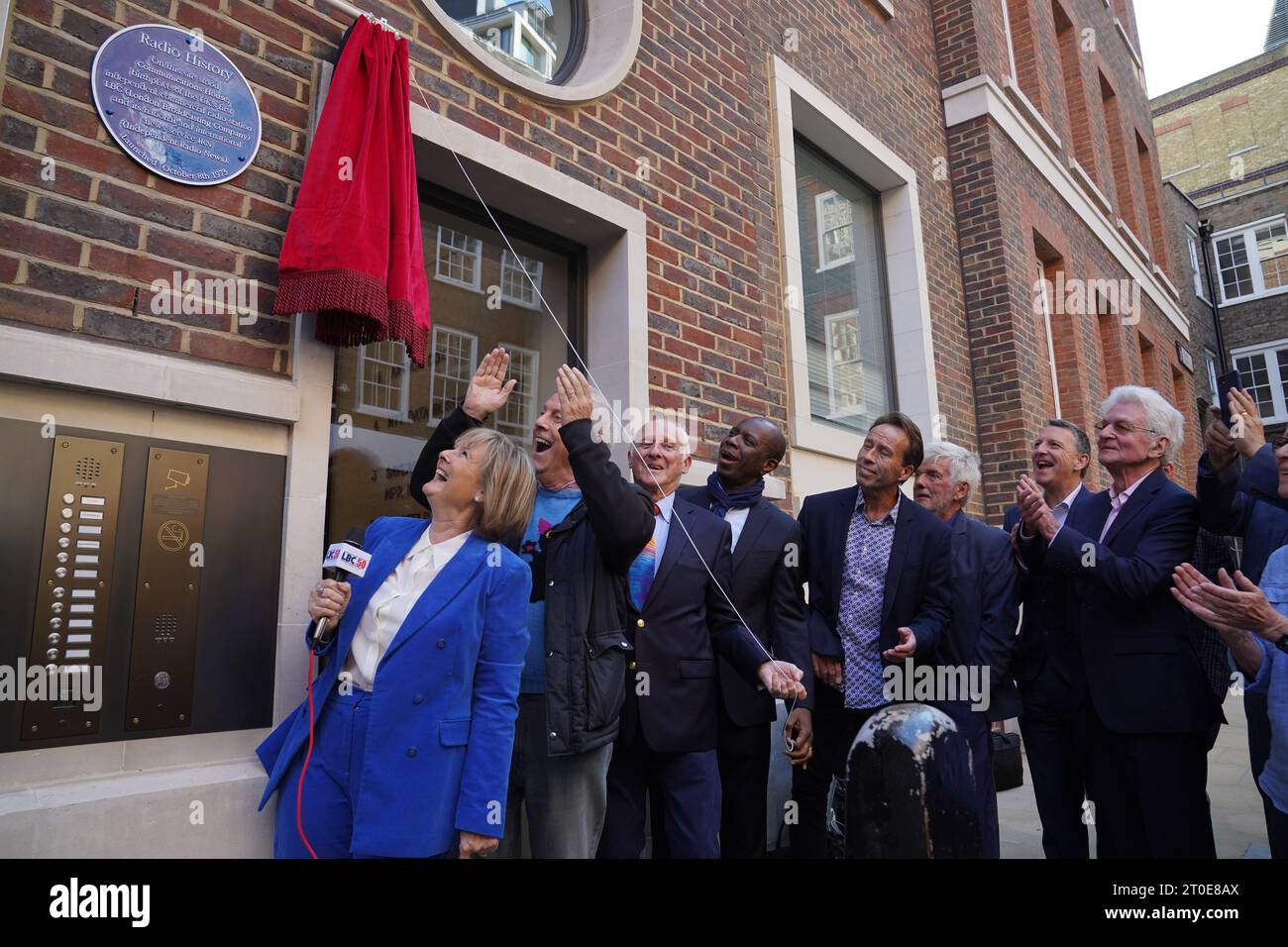 (left to right) Martha Kearney, Gyles Brandreth, Dicky Arbiter, Clive ...
