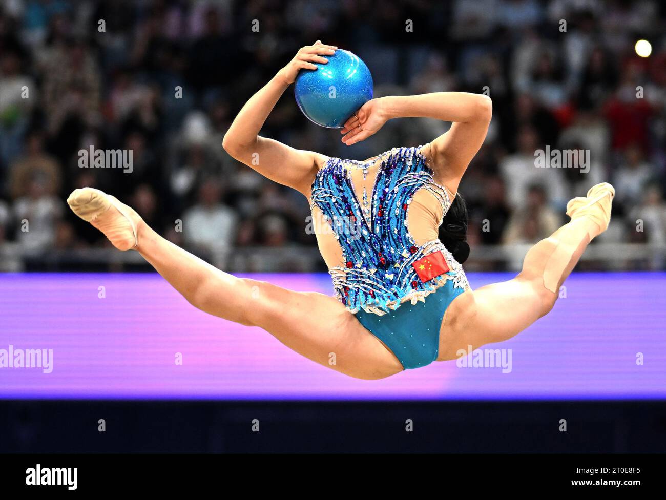 Hangzhou, China's Zhejiang Province. 6th Oct, 2023. Zhao Yating of ...