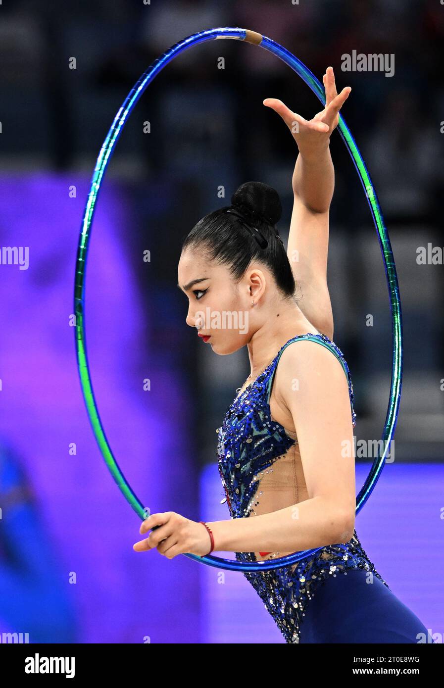 Hangzhou, China's Zhejiang Province. 6th Oct, 2023. Li Huilin of China ...