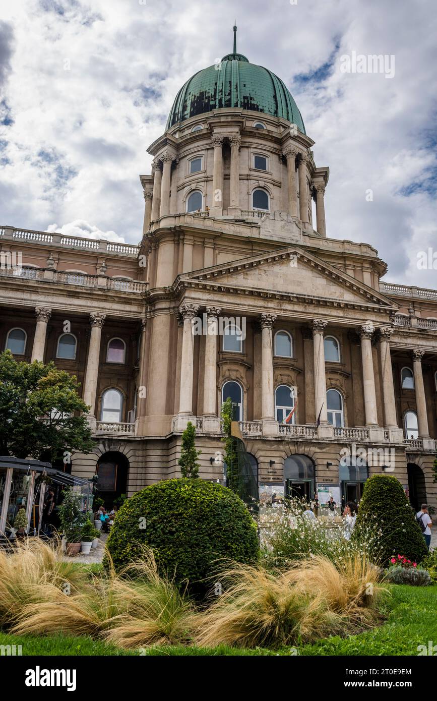 Hungarian National Gallery, Buda Castle, the historical castle and ...