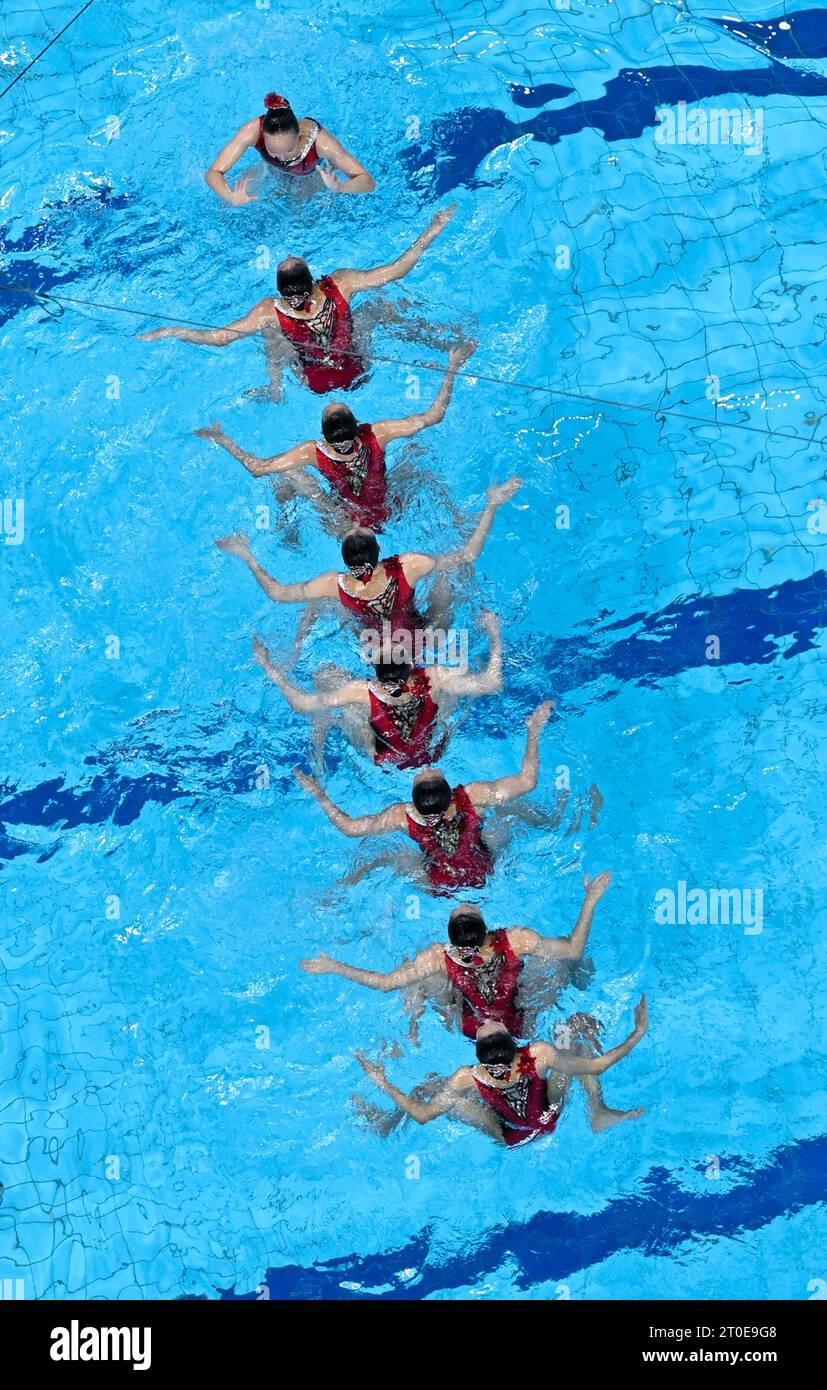 Hangzhou, China's Zhejiang Province. 6th Oct, 2023. Team China's Hong ...