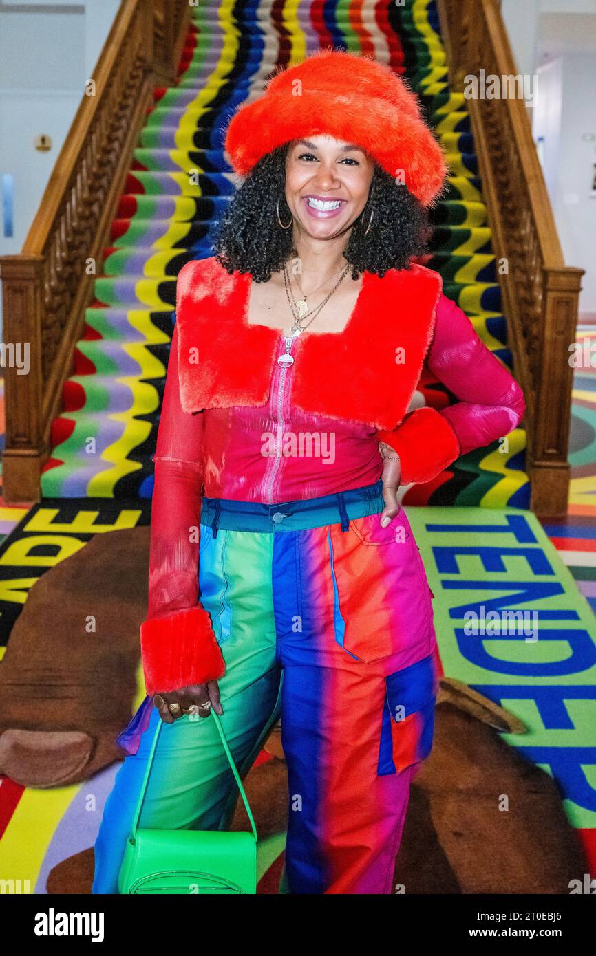 London, UK. 6th Oct, 2023. Lakwena Maciver (pictured) artist takeover ...