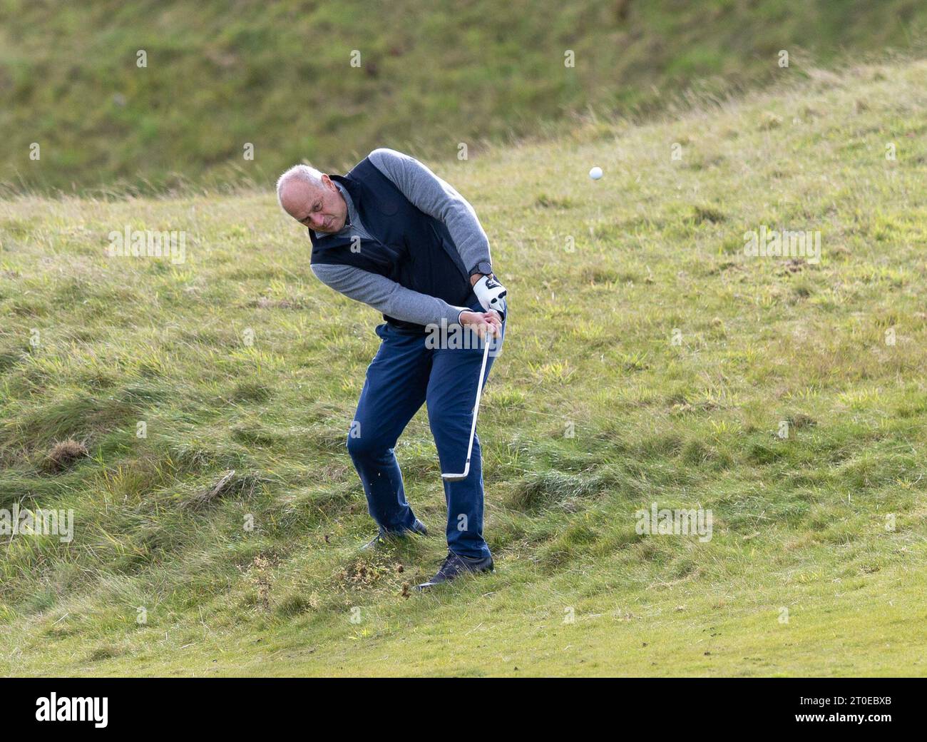 Steve Redgrave during day two of the 2023 Alfred Dunhill Links ...