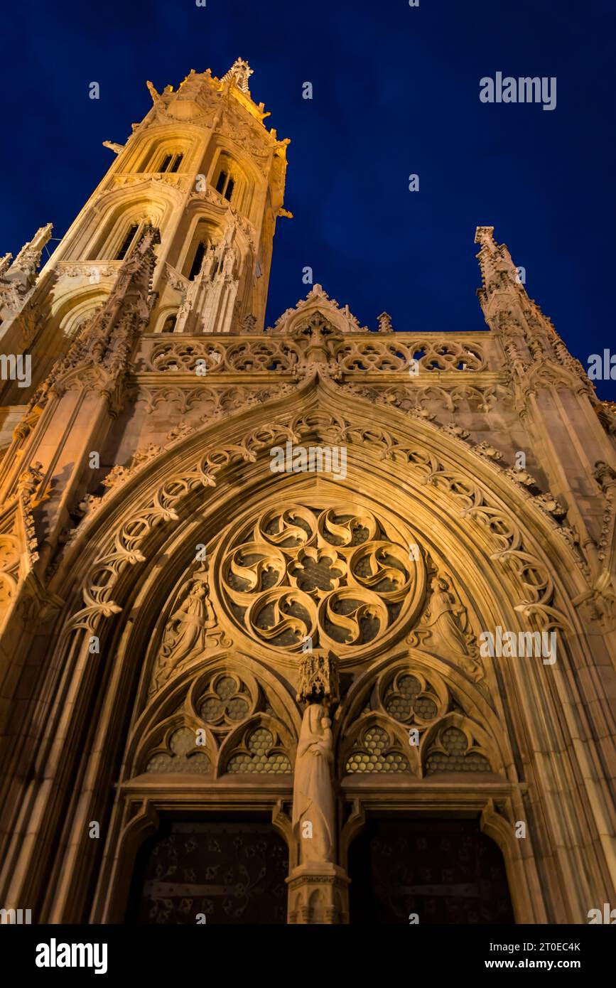 Matthias Church, a Roman Catholic church located in the Holy Trinity ...