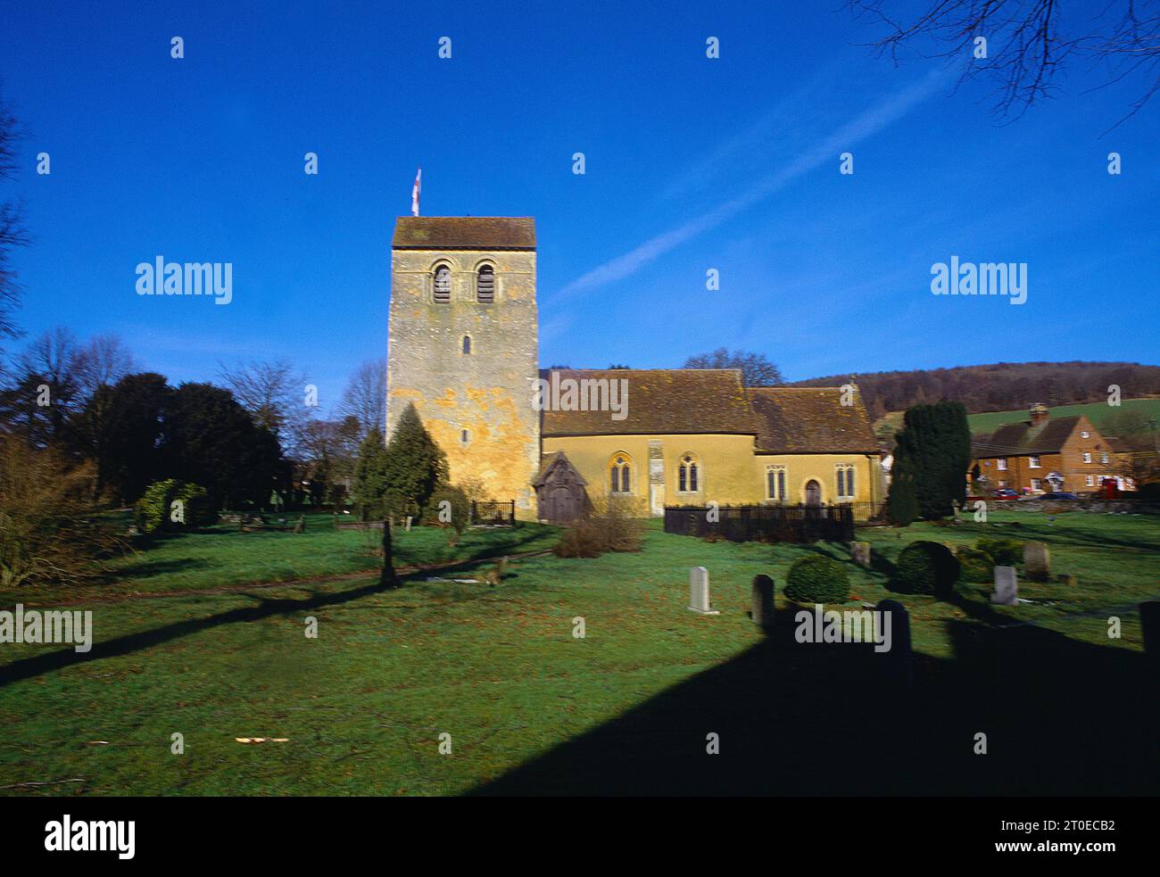 Village Church & Graveyard Fingest Buckinghamshire Stock Photo - Alamy