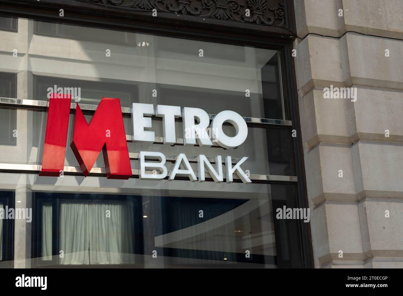 General view of Metro Bank in London Stock Photo - Alamy