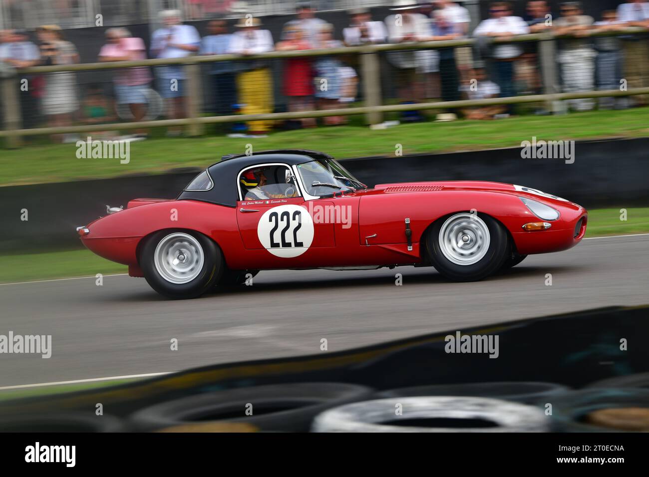 Costas Michael, Emanuele Pirro, Jaguar E-Type, Royal Automobile Club TT ...